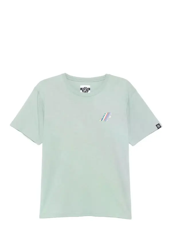 SPORT B. BY AGNÈS B. Logo-embroidered T-shirt - Green