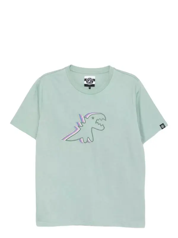 SPORT B. BY AGNÈS B. Logo-embroidered T-shirt - Green