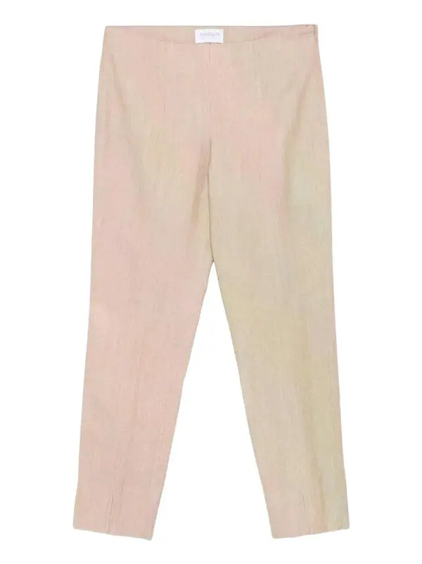 MARGON METAMORFOSI Side-split Pants - Neutrals