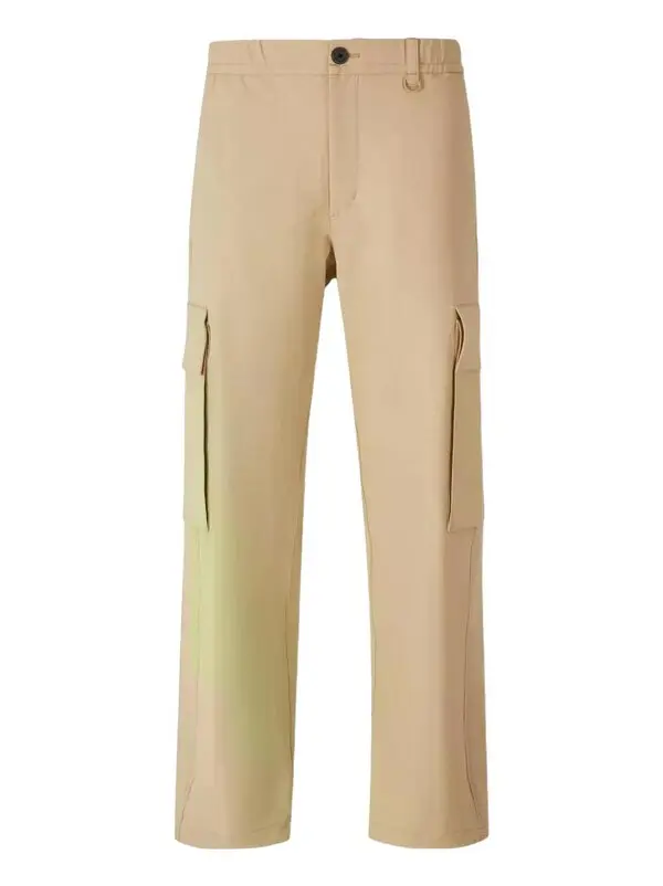 Herno Elastic-waistband Cargo Trousers - Neutrals