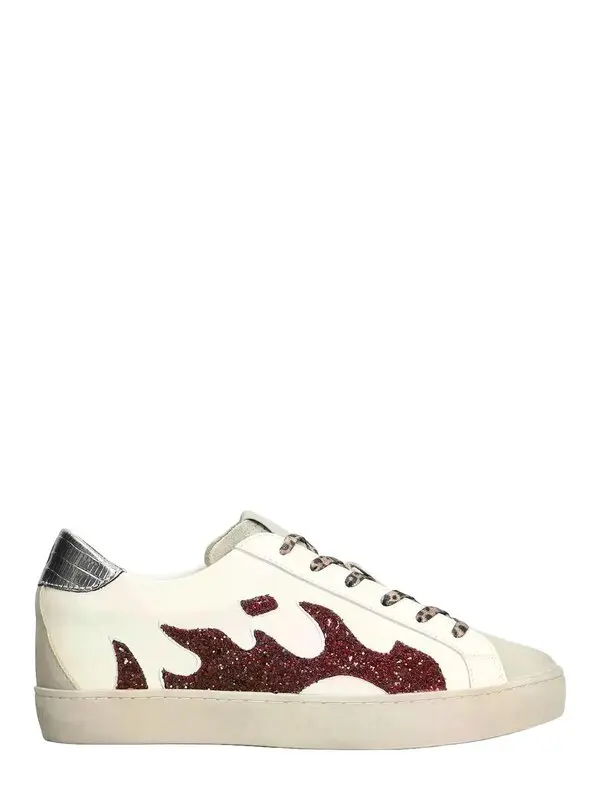GAMIN Dopamine Glitter-flame Sneakers - White