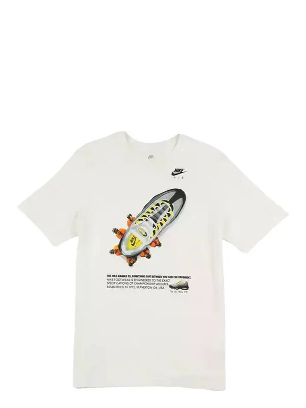 Nike Air Max 95 Graphic-print T-shirt - White