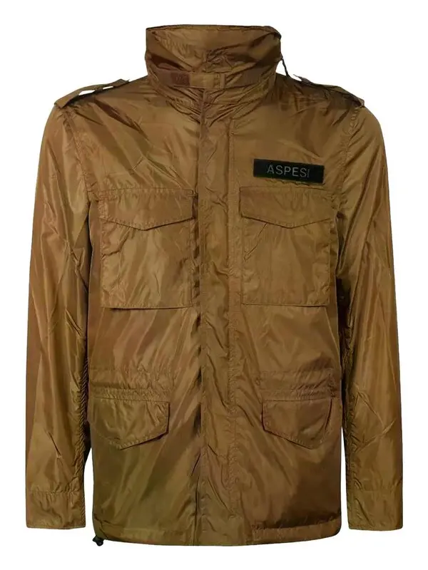 Aspesi Multi-pocket Field Jacket - Brown
