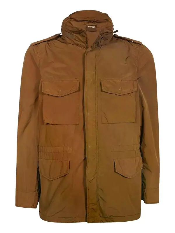 Aspesi Multi-pocket Field Jacket - Brown