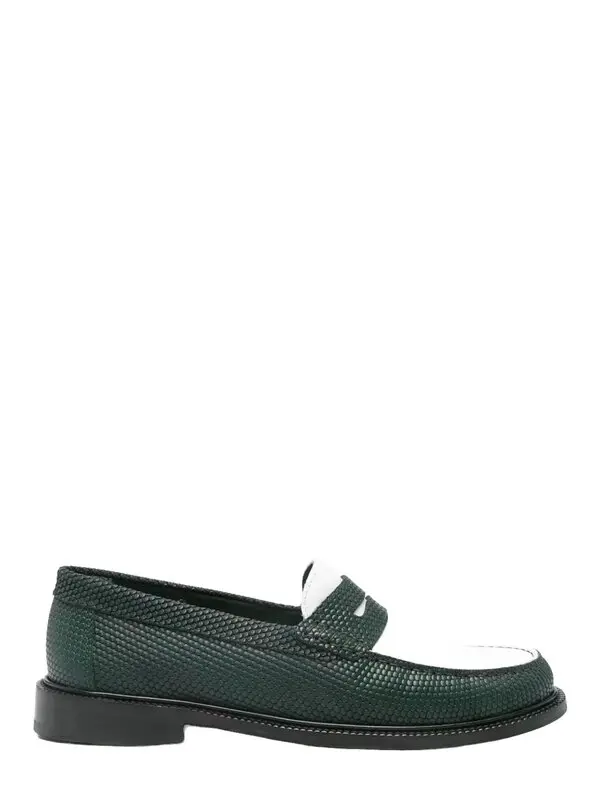 VINNY'S Yardee Loafers - Green