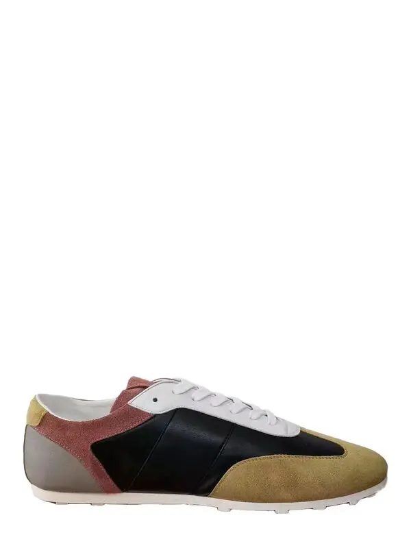 Marni Colour-block Panelled Sneakers - Black