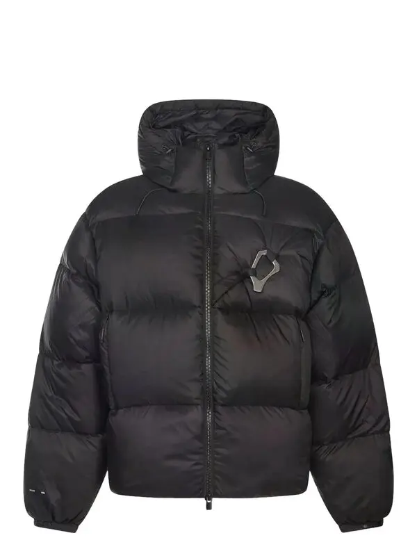HELIOT EMIL Lumen Hooded Puffer Jacket - Black