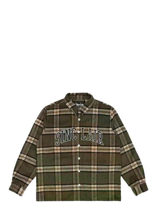 SINCLAIR Tackle Twill Ls Flannel Shirt - Green