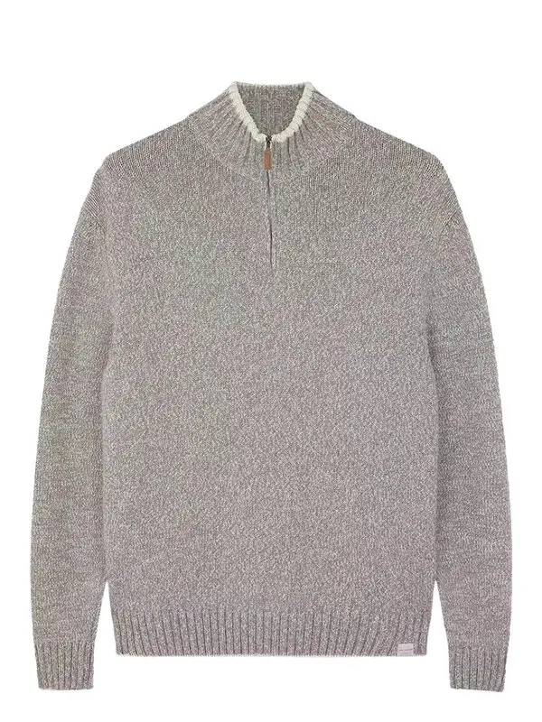 Paul & Shark Half-zip Sweater - Neutrals