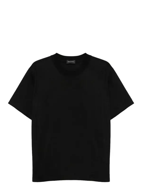 Tagliatore Round-neck Short-sleeve T-shirt - Black