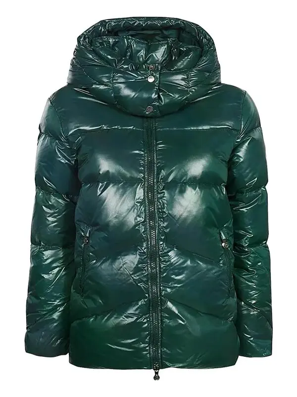 Pyrenex Hooded Down Jacket - Green