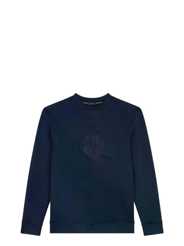 Paul & Shark Heraldic-embroidered Sweatshirt - Blue