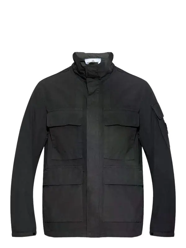 Stone Island Multi-pocket Cotton Jacket - Black