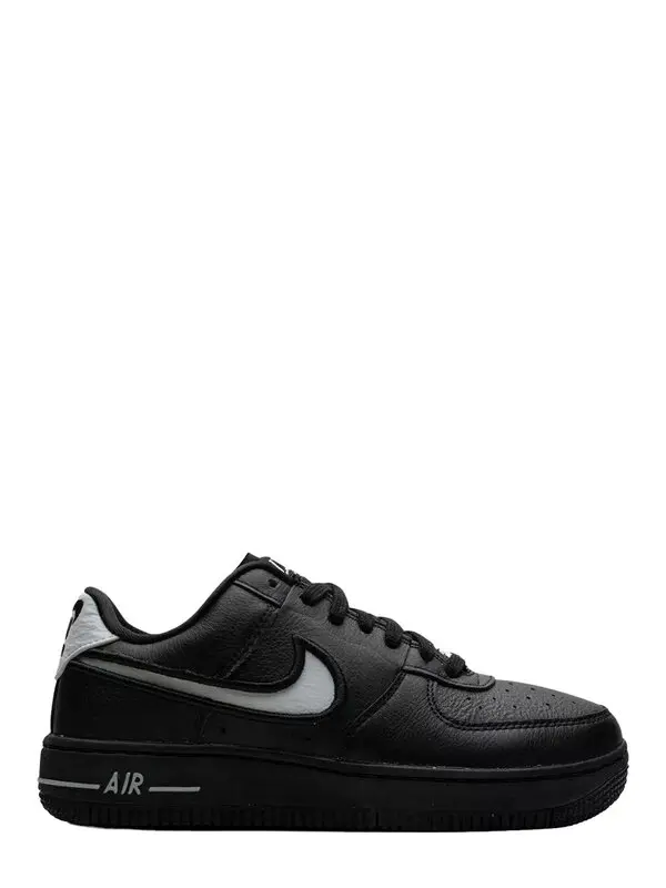 Nike Air Force 1 Low Leather Sneakers - Black