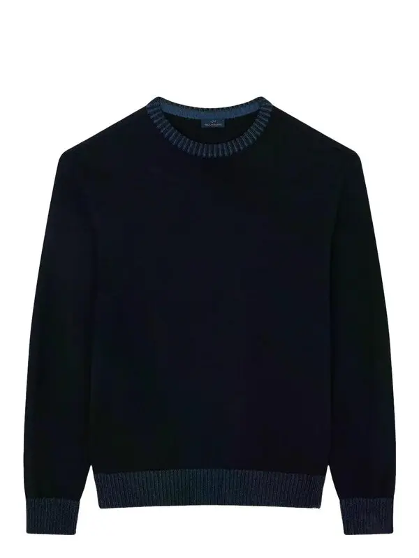 Paul & Shark Crew-neck Wool Sweater - Blue