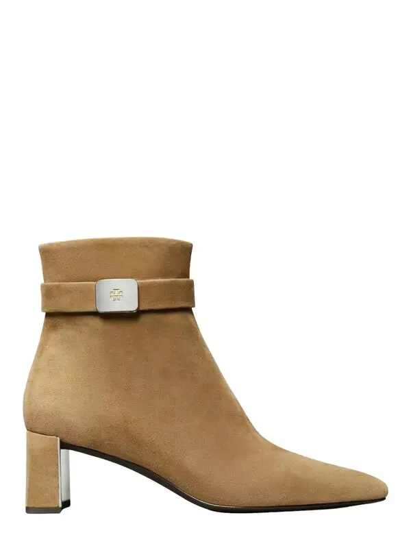 Tory Burch 55mm Buckle-detail Boots - Neutrals
