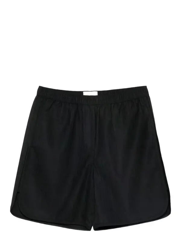 ST. AGNI Tailored Shorts - Black