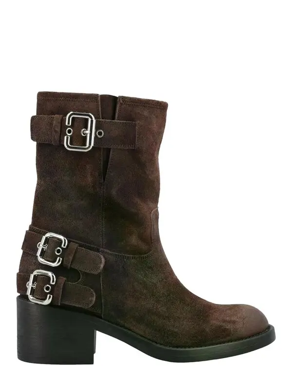 Chloé 60mm Dakota Ankle Boots - Brown