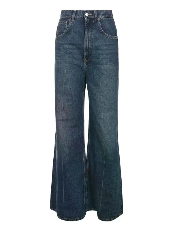 Stella McCartney Logo-patch Jeans - Blue