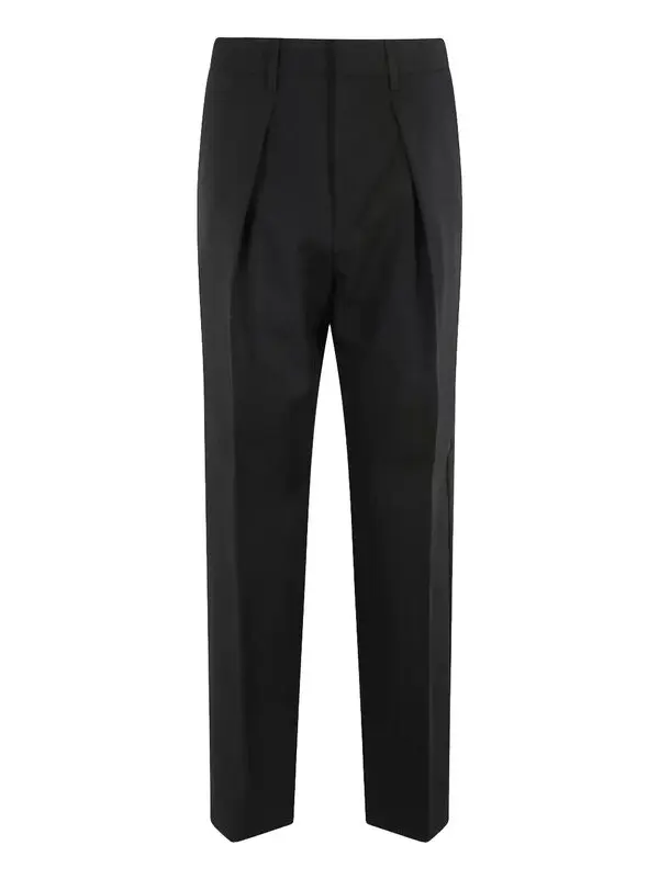 Soeur Pleated Tailored Trousers - Black