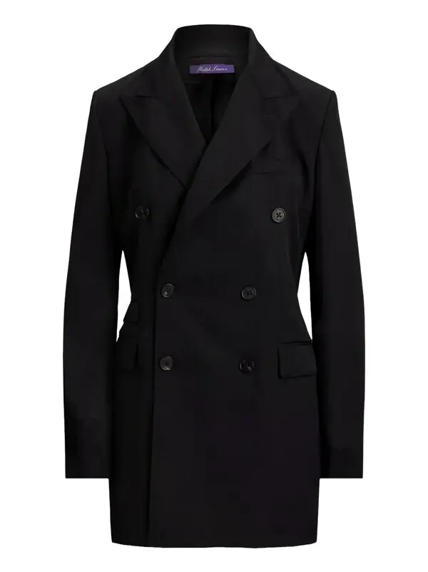 Ralph Lauren Tailored Double-breasted Jacket - Black