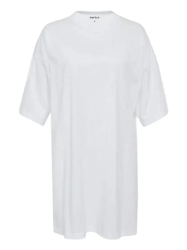 ENFOLD Long T-shirt - White