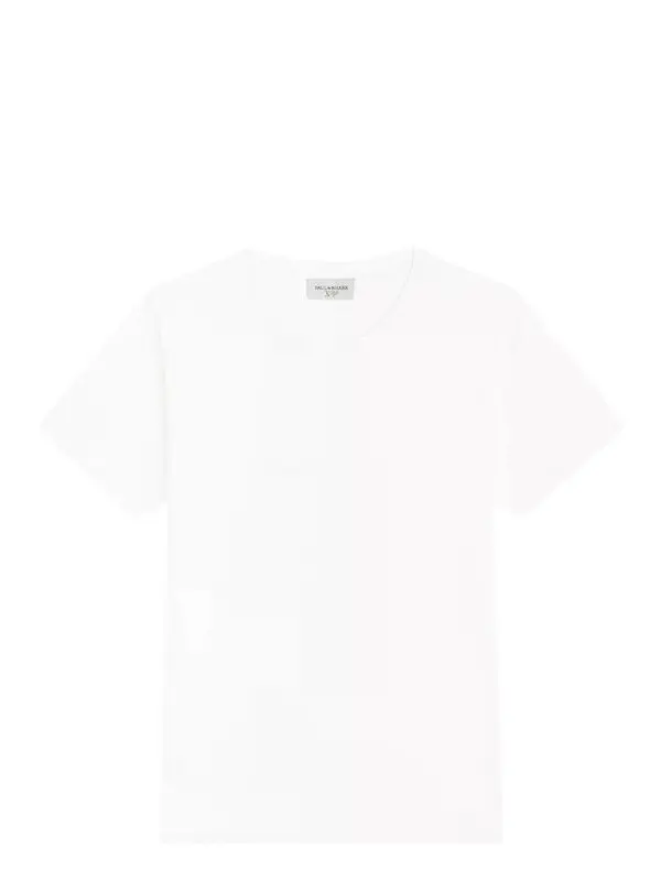 Paul & Shark Logo-embroidered Cotton T-shirt - White
