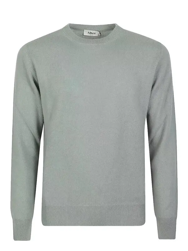 Altea Crew-neck Cashmere Sweater - Green