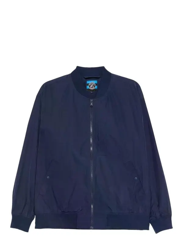 SPORT B. BY AGNÈS B. Logo-patched Jacket - Blue