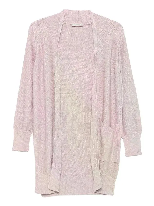 INTRECCI Open-front Cardigan - Pink
