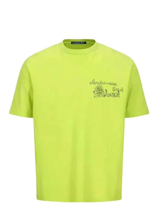 Andersson Bell Sun Dance Printed T-shirt - Green