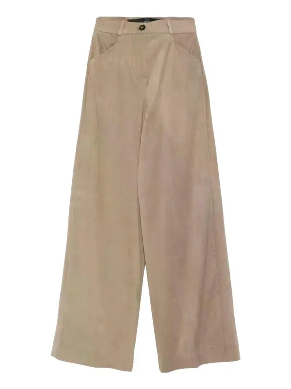 RRD Wide-leg Trousers - Neutrals