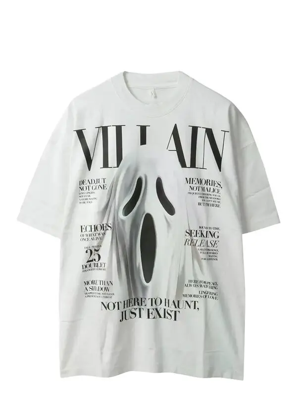 DOUBLET Villain Cover Printed T-shirt - White