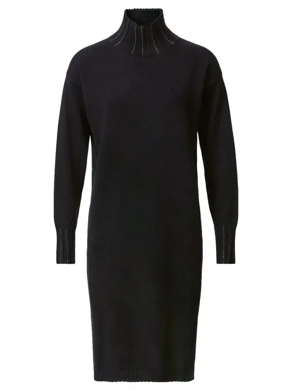 Fabiana Filippi Halterneck Embellished Midi Dress - Blue
