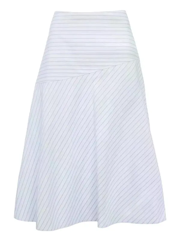 YVES SALOMON A-line Skirt - Blue
