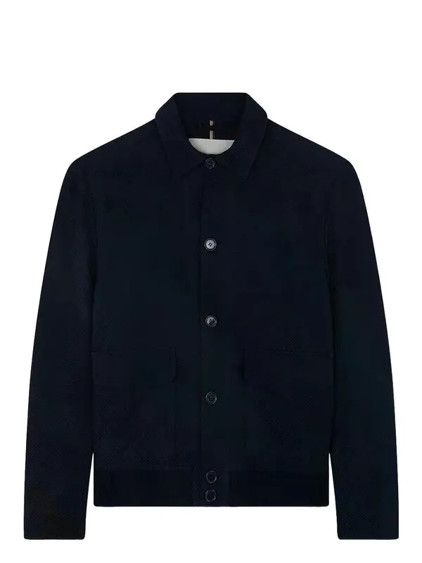 Paul & Shark Buttoned Blouson - Blue