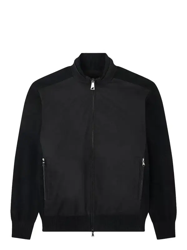 Paul & Shark Hybrid Zip-up Jacket - Black
