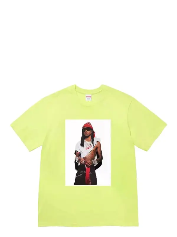 Supreme Stadium Playboi Carti Pale T-shirt - Green