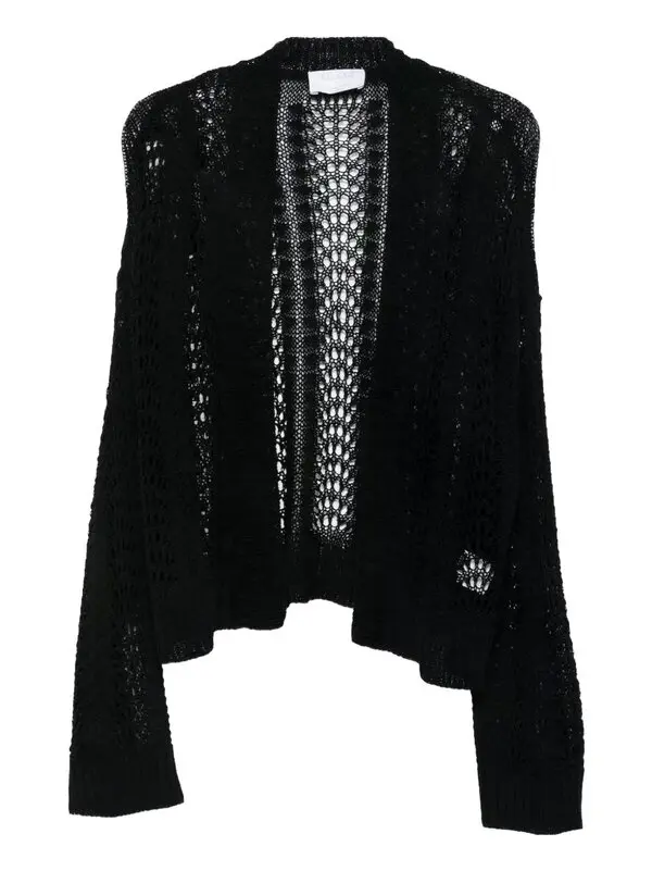 DANIELE FIESOLI Open-knit Cardigan - Black