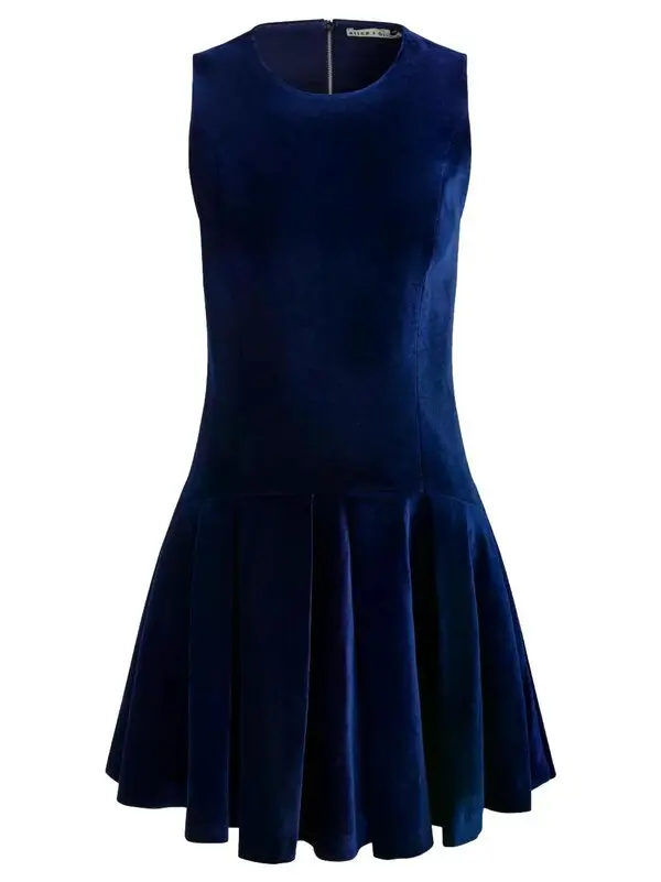 Alice + Olivia Adley Mini Dress - Blue