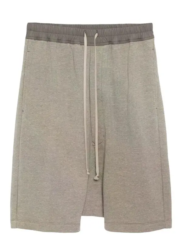 Rick Owens Drawstring Pod Shorts - Grey
