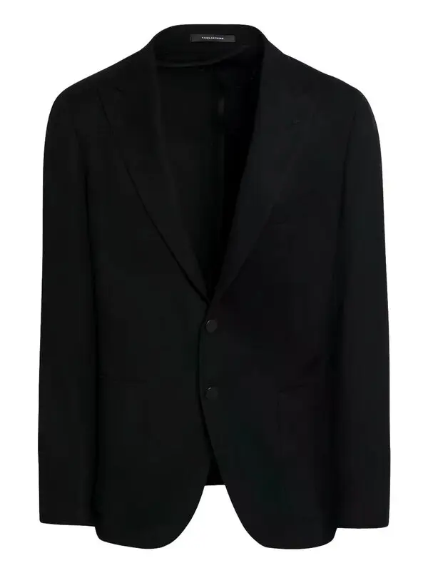 Tagliatore Virgin Wool Blazer - Black