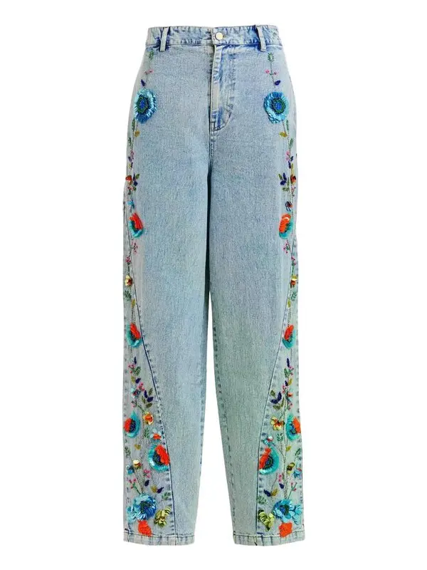 Essentiel Antwerp Innecticut Embellished Jeans - Blue