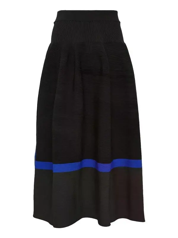 CFCL Pottery Pleated Midi Skirt - Black