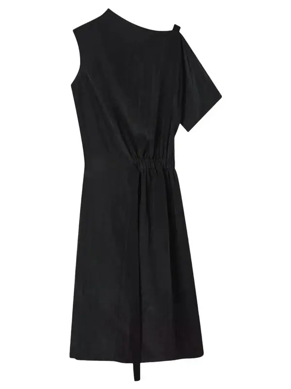 LEE MATHEWS Kiki Asymmetric Dress - Black