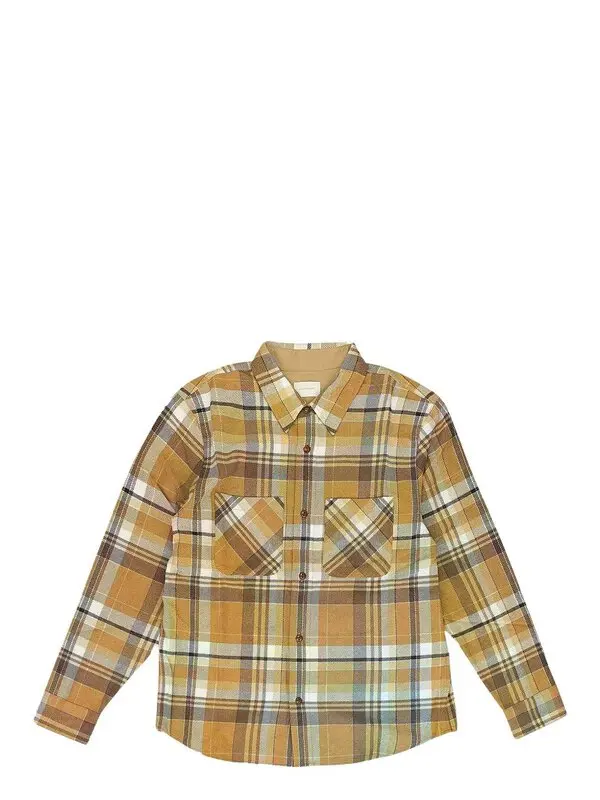 Aimé Leon Dore Plaid-pattern Shirt - Brown
