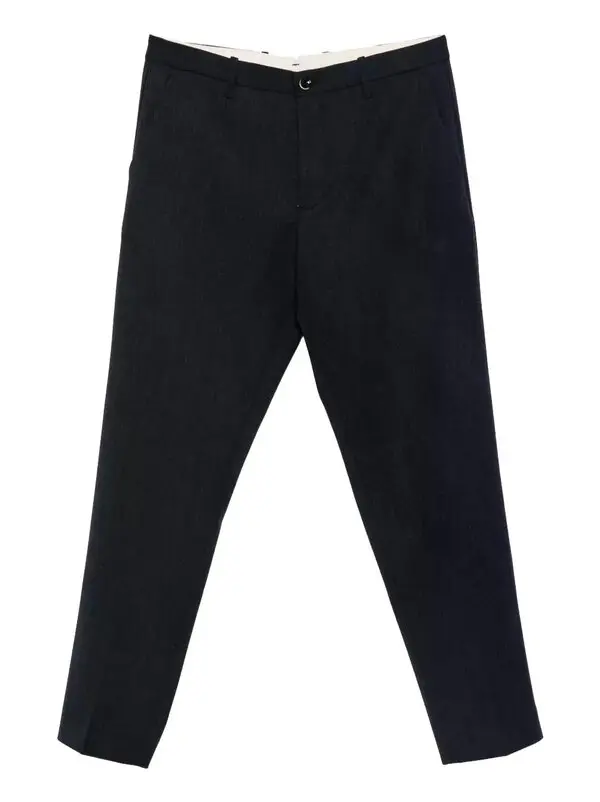 NINE:INTHE:MORNING Pressed-crease Trousers - Blue