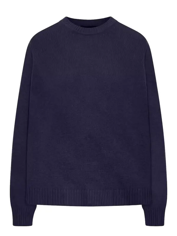 Seafarer Cashmere Crew-neck Sweater - Blue
