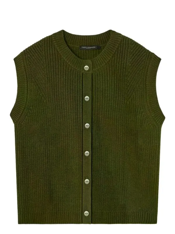 Tara Jarmon Wool Vest - Green