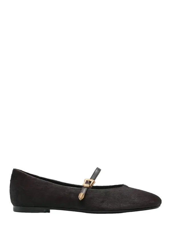 Roberto Festa Buckle-detail Ballet Flats - Brown